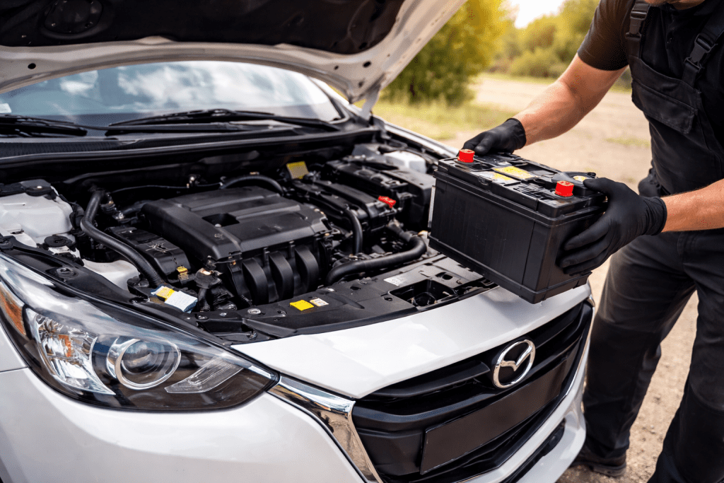 Spannende Mazda 2 Batterie Bild